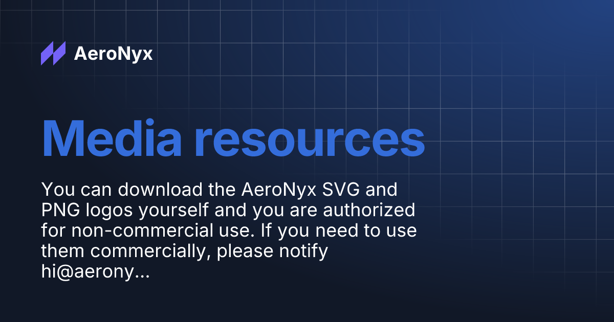 Media resources | AeroNyx
